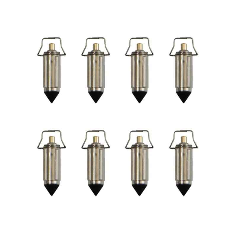 Игольчатый клапан карбюратора Keihin для Honda Kawasaki VTR250 XL650V ZZR250 GPZ400 16030-1007 16011-382-004, 8 шт.