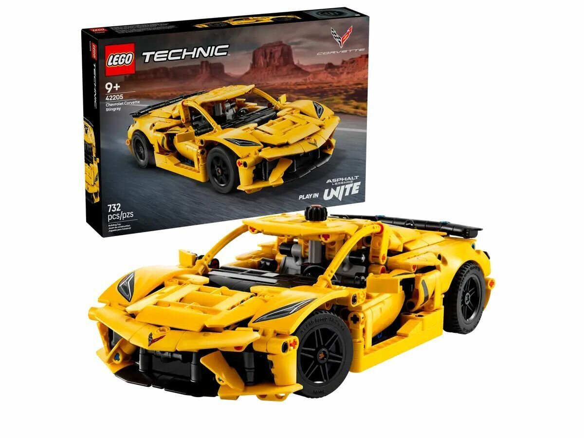 Technic LEGO 42205 Конструктор Шевроле Корвет Стингрей