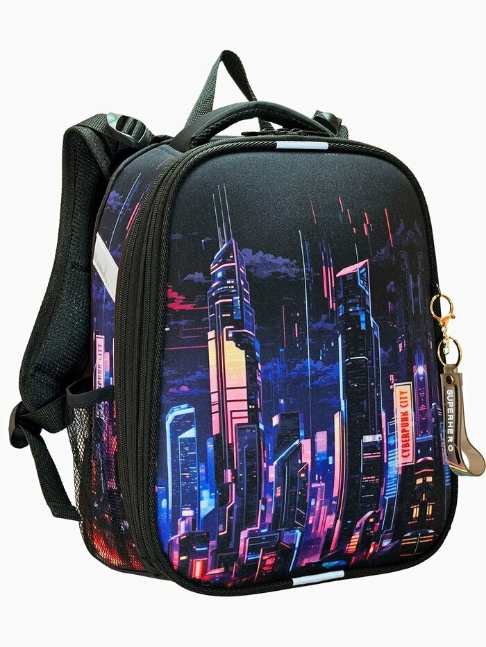 Stavia Рюкзак каркасный, школьный, 38×30×16 см, эргономичная спинка «Сити»