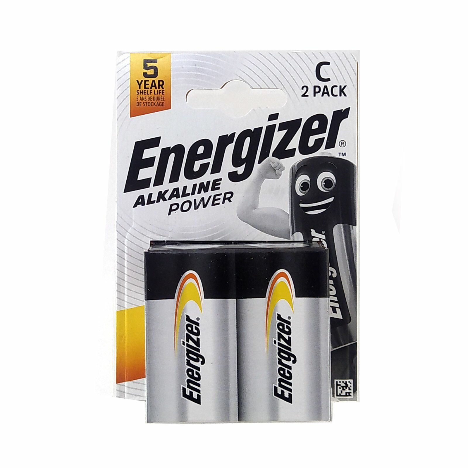 Батарейка (4шт) ENERGIZER LR14 (C) Alkaline Power 1.5В щелочная (алкалиновая) (бл2)