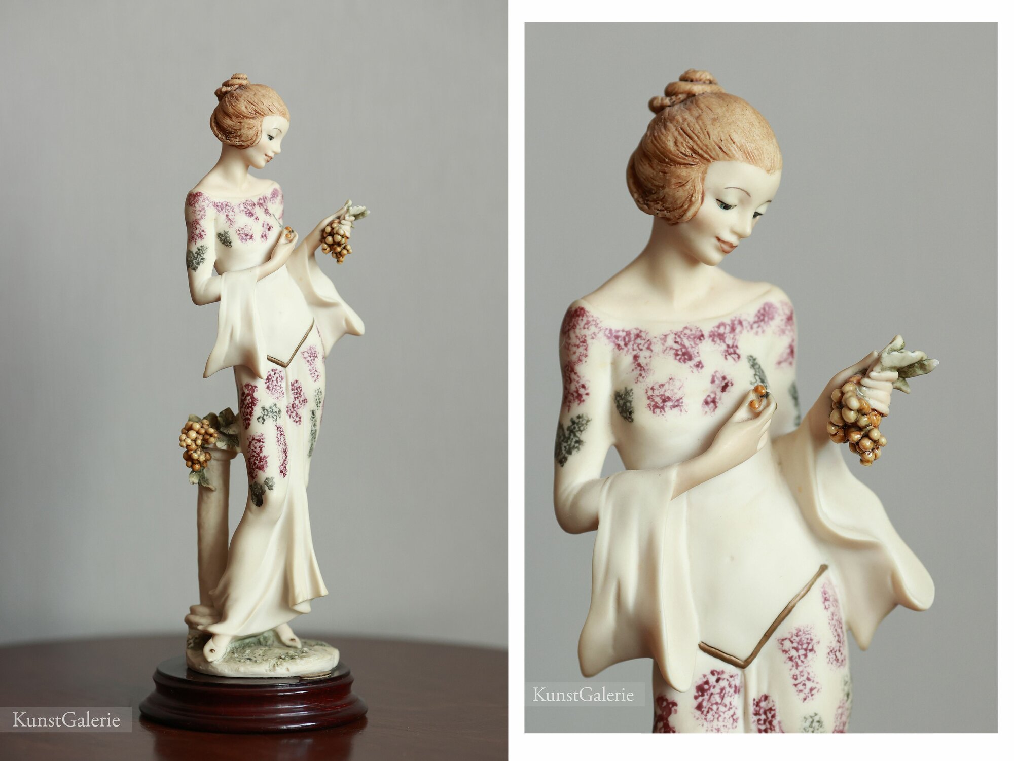 Статуэтка "Арианна с виноградом" - Giuseppe Armani Florence Capodimonte - Arianna 0400C - Джузеппе Армани Каподимонте