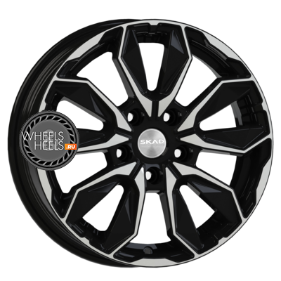 Диск автомобильный литой СКАД Сочи (КЛ309) 16x6 5x110 et45 dia63.35 Алмаз
