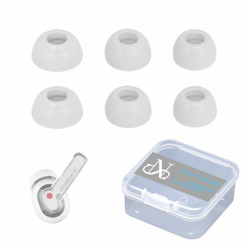 Амбушюры для Nothing Ear (A) (круглый / серый)