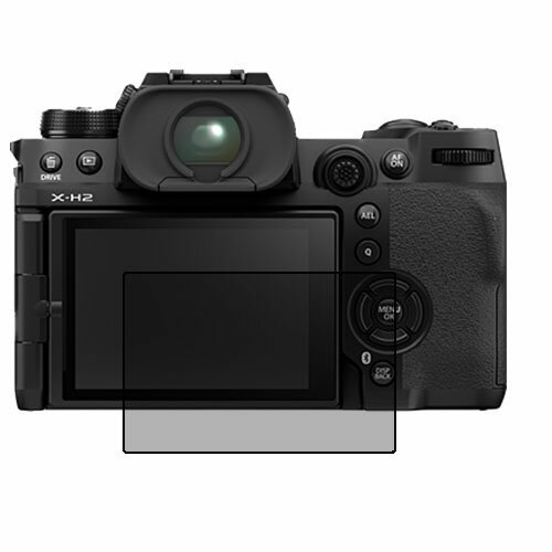 Скрин Мобайл защитный экран для фотоаппарата Fujifilm X-H2 из нано стекло 9H приватное