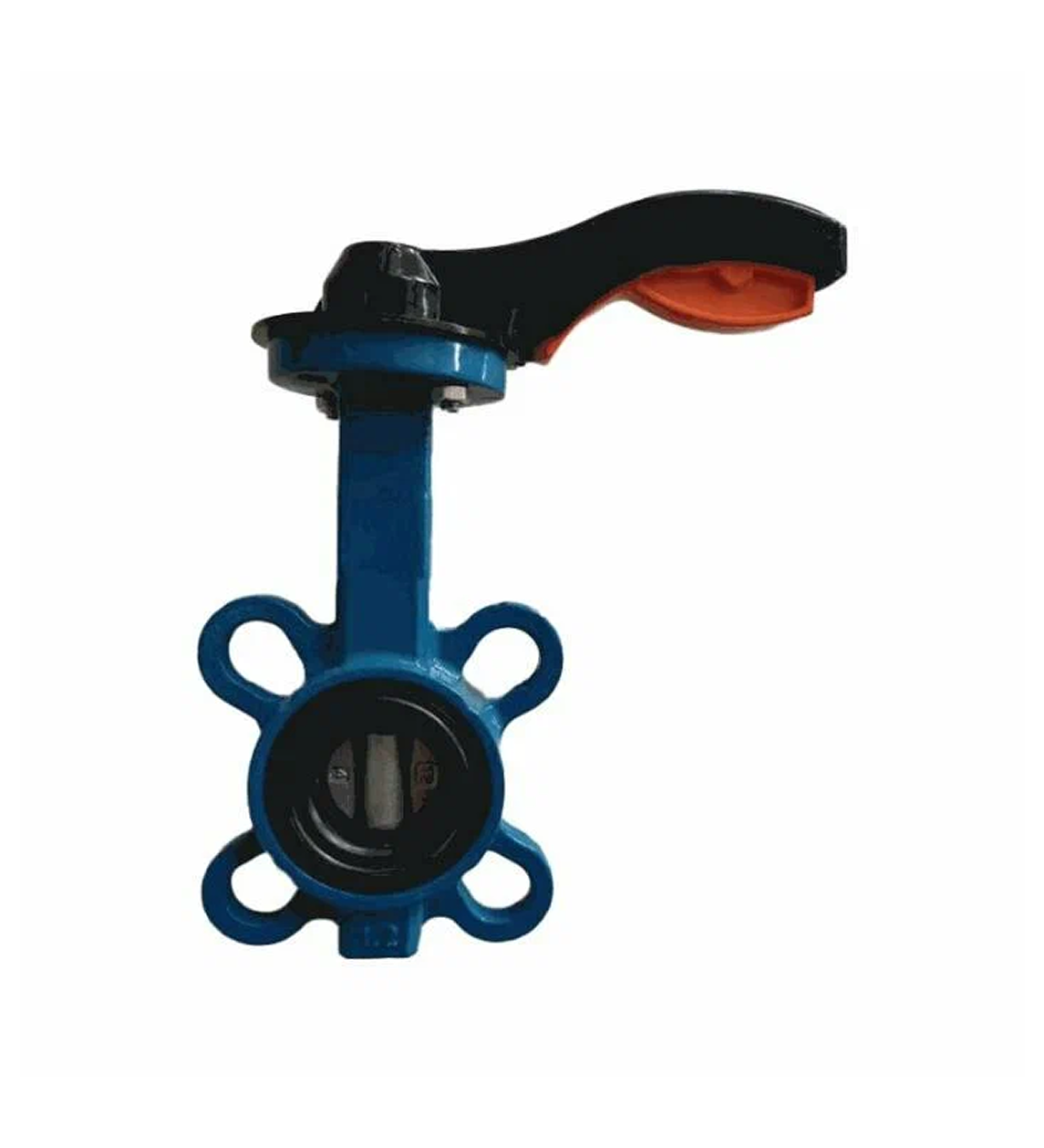 Затвор дисковый поворотный чугун Ду 32 Ру16 межфл с рукояткой диск нерж манжета EPDM EURO Benarmo