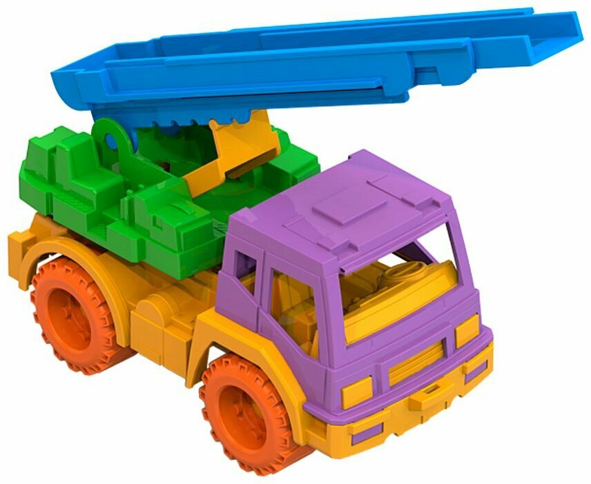 Пластиковая модель "Пожарная машина Кама" для детей, игрушечный транспорт, детская машинка, сюжетно-ролевая игрушка, для игр в песочнице и дома