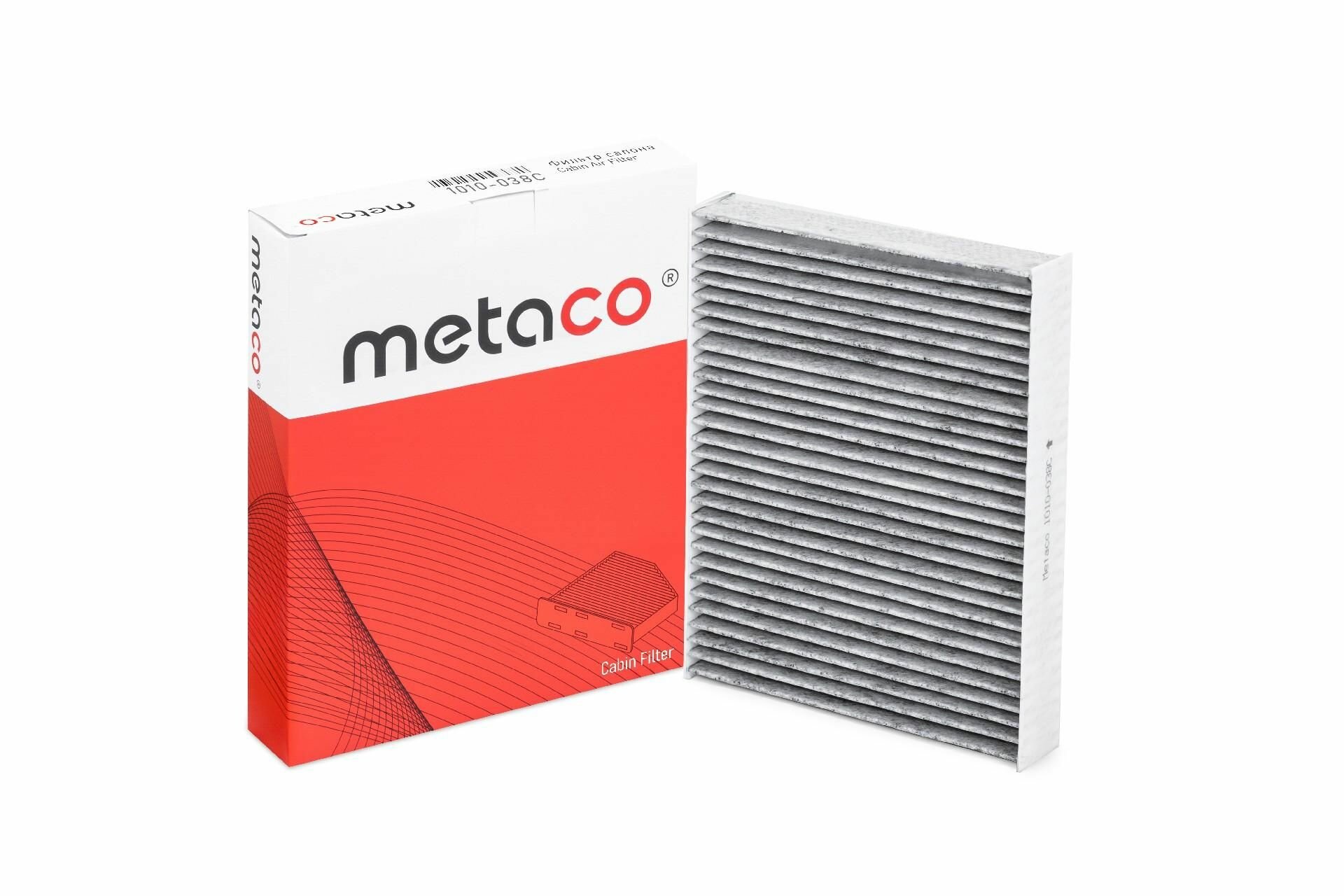 Фильтр салона Metaco (угольный) 1010-038C