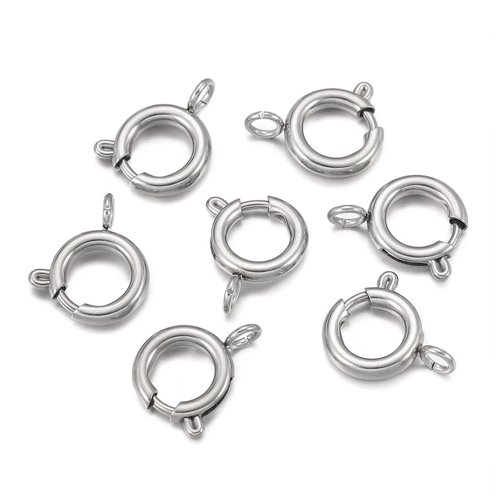 Пружинные застежки St.kunkka золотые 5 шт. Steel 6.5x8.5mm