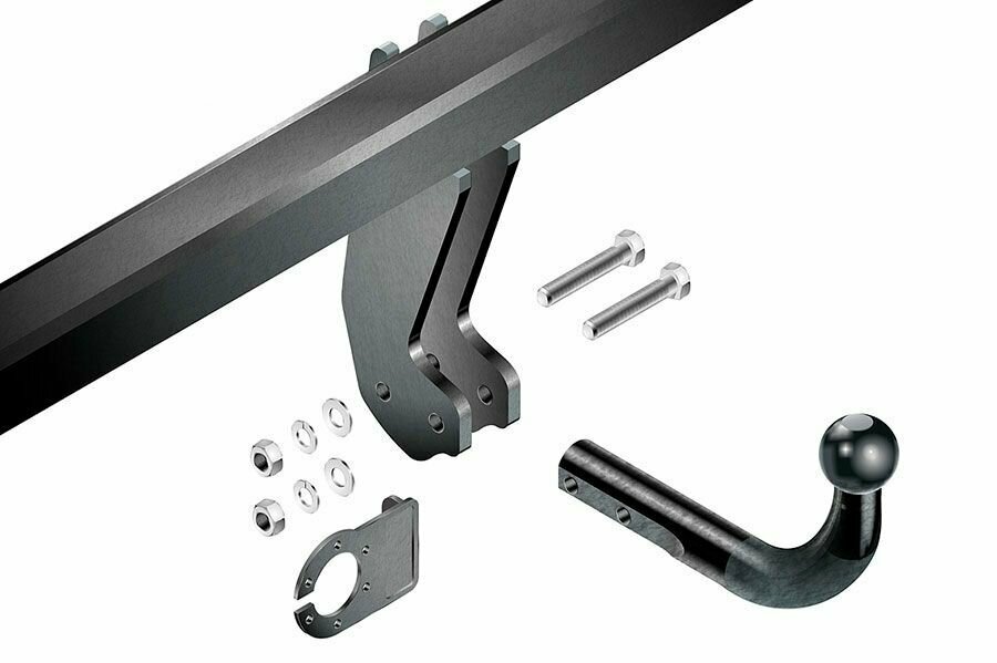 Фаркоп Steinhof L-116 для Land Rover Range Rover Sport L494 2013-(паспорт и сертификат в комплекте)(без электрики)