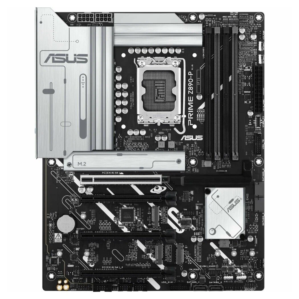 Материнская плата ASUS PRIME Z890-P (90MB1I50-M0EAY0), LGA1851, Intel Z890, ATX, RTL
