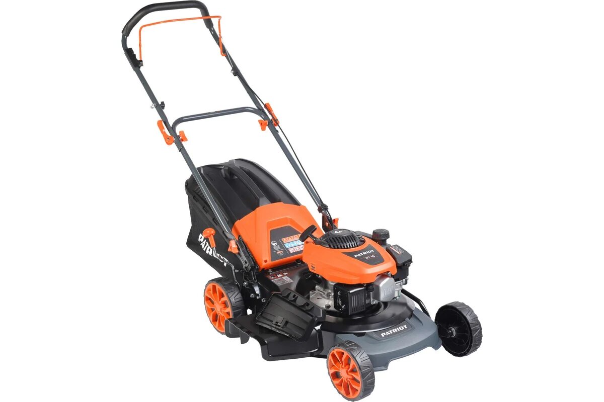 Бензиновая газонокосилка PATRIOT PT 46 (512109005), 4 л. с, 46 см