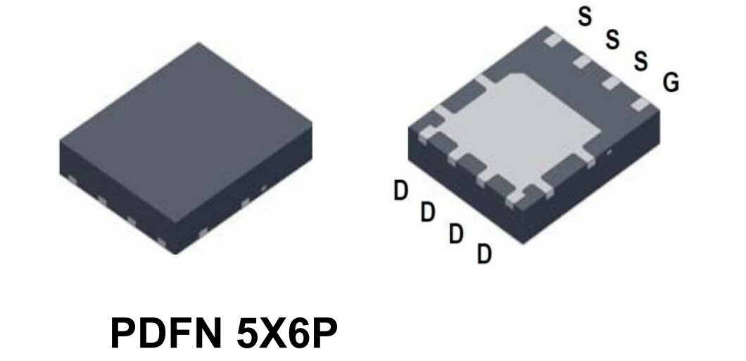 Микросхема PK6H6BA N-Channel MOSFET 30V 46A PDFN5x6P