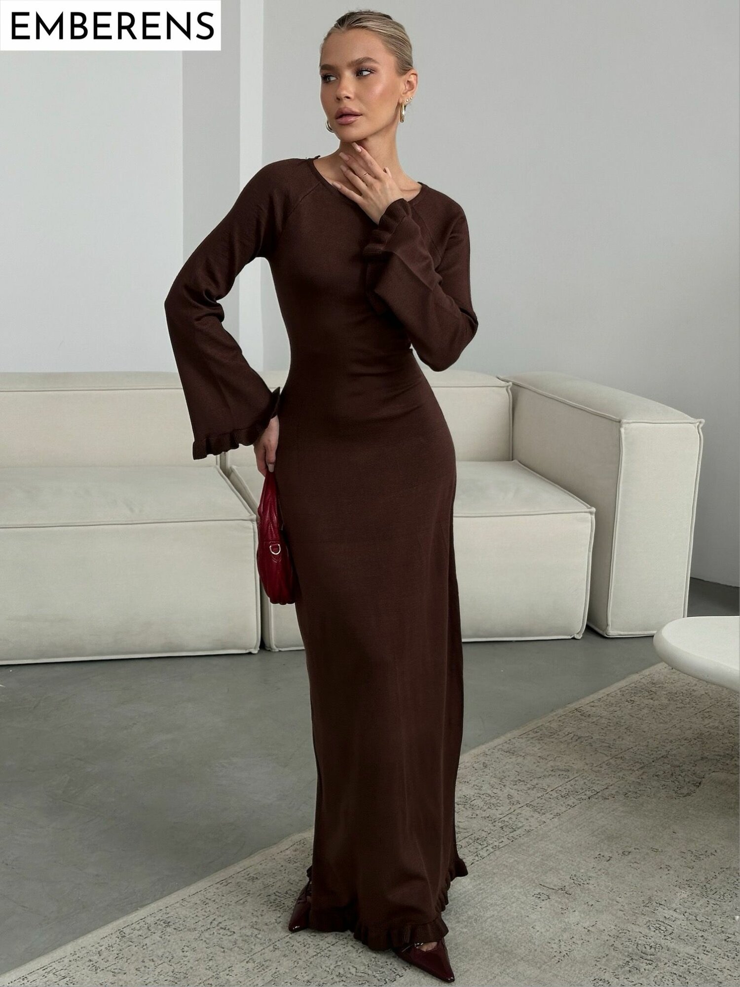 Платье Осень-зима 2025