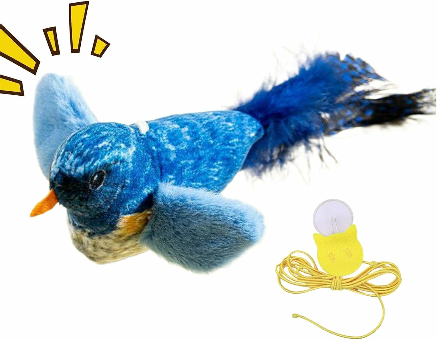 Игрушки для кошек с хлопающими крыльями, тренировка для котенка