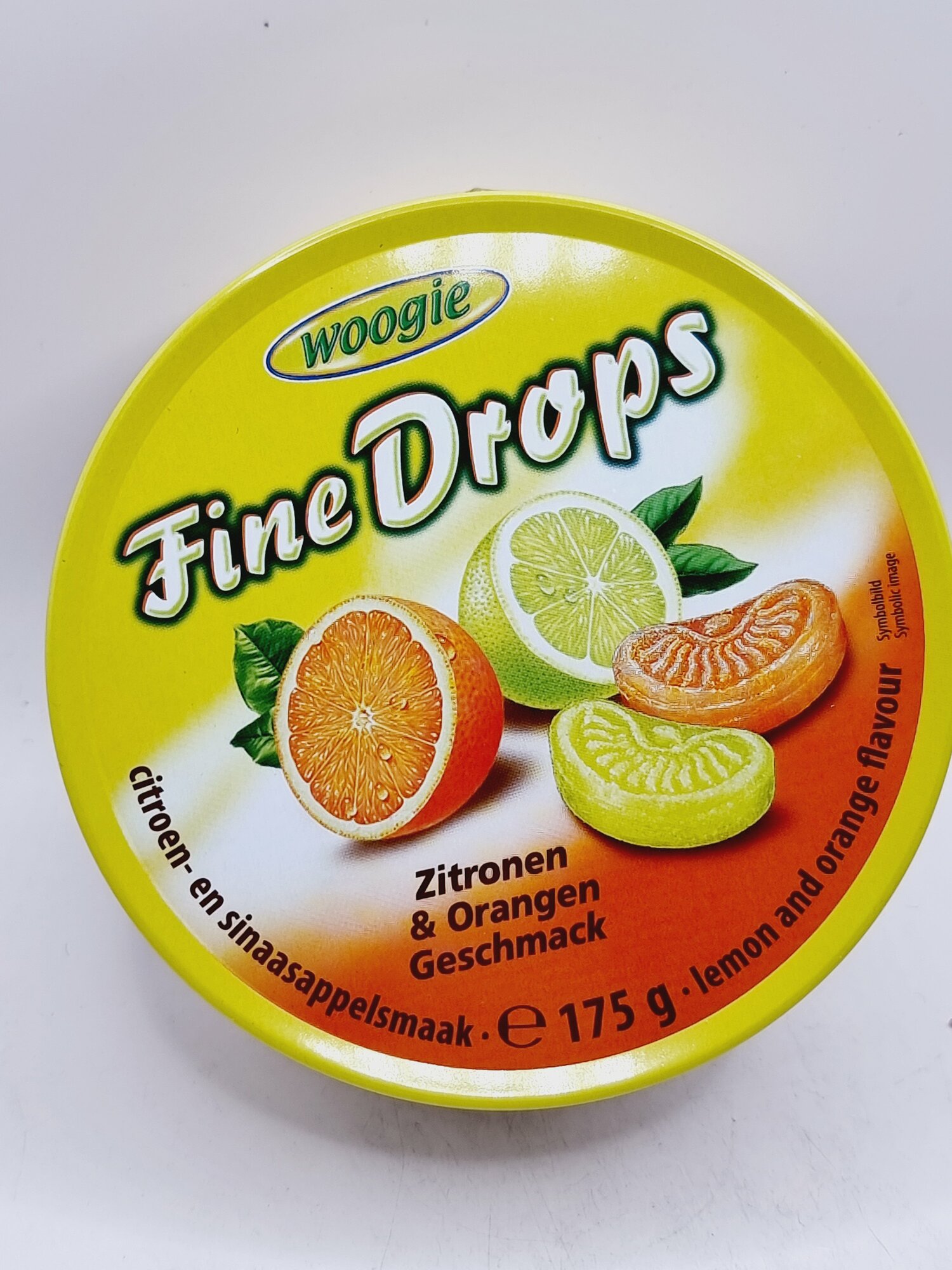 Woogie Леденцы со вкусом лимона и апельсина 175 грамм (Австрия)