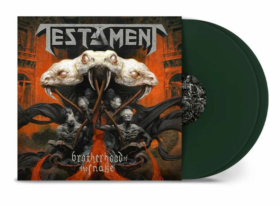 Виниловая пластинка TESTAMENT Brotherhood of the snake 2-LP Green