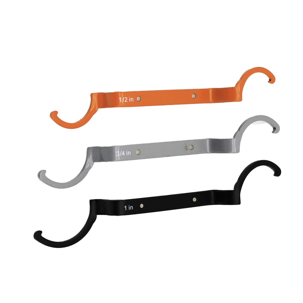 Набор Гаечных Ключей Для Блокировки Трубопровода 3шт. Магнитные Рабочие Контргайки Набор Инструментов Для Ограниченного Пространства Ручной Инструмент для Легкой Регулировки Контргайки