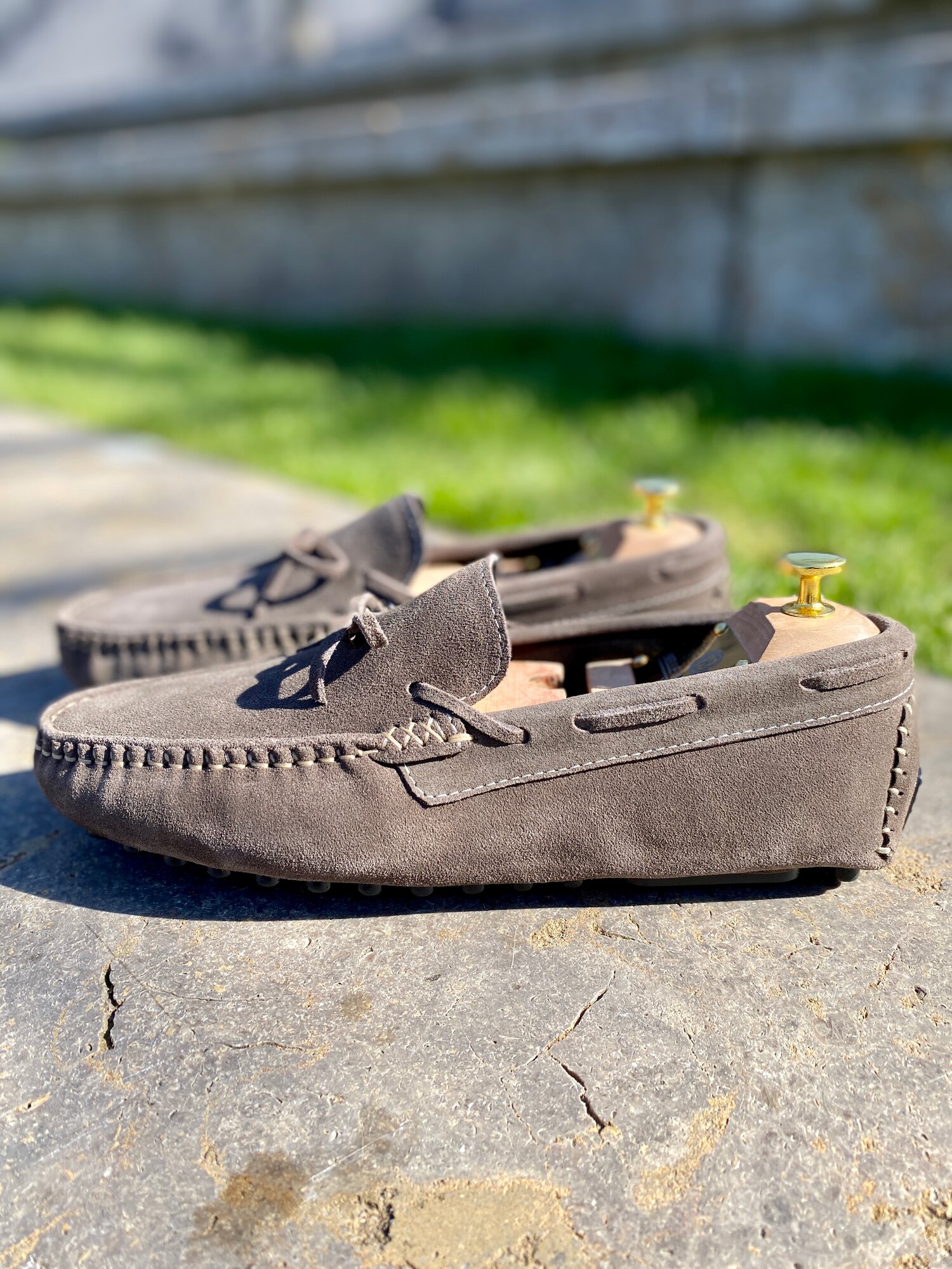 Мокасины  Мокасины из натуральной замши