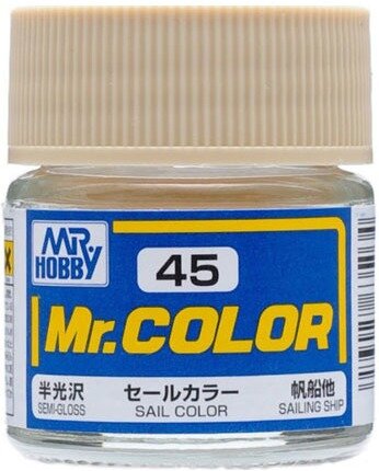 C 45 краска художественная т. м. MR.HOBBY 10мл SAIL COLOR