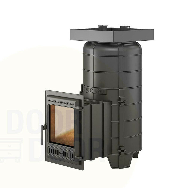 Печь для бани Эверест "Steam Master" 38 (320) чугун (под обкладку)