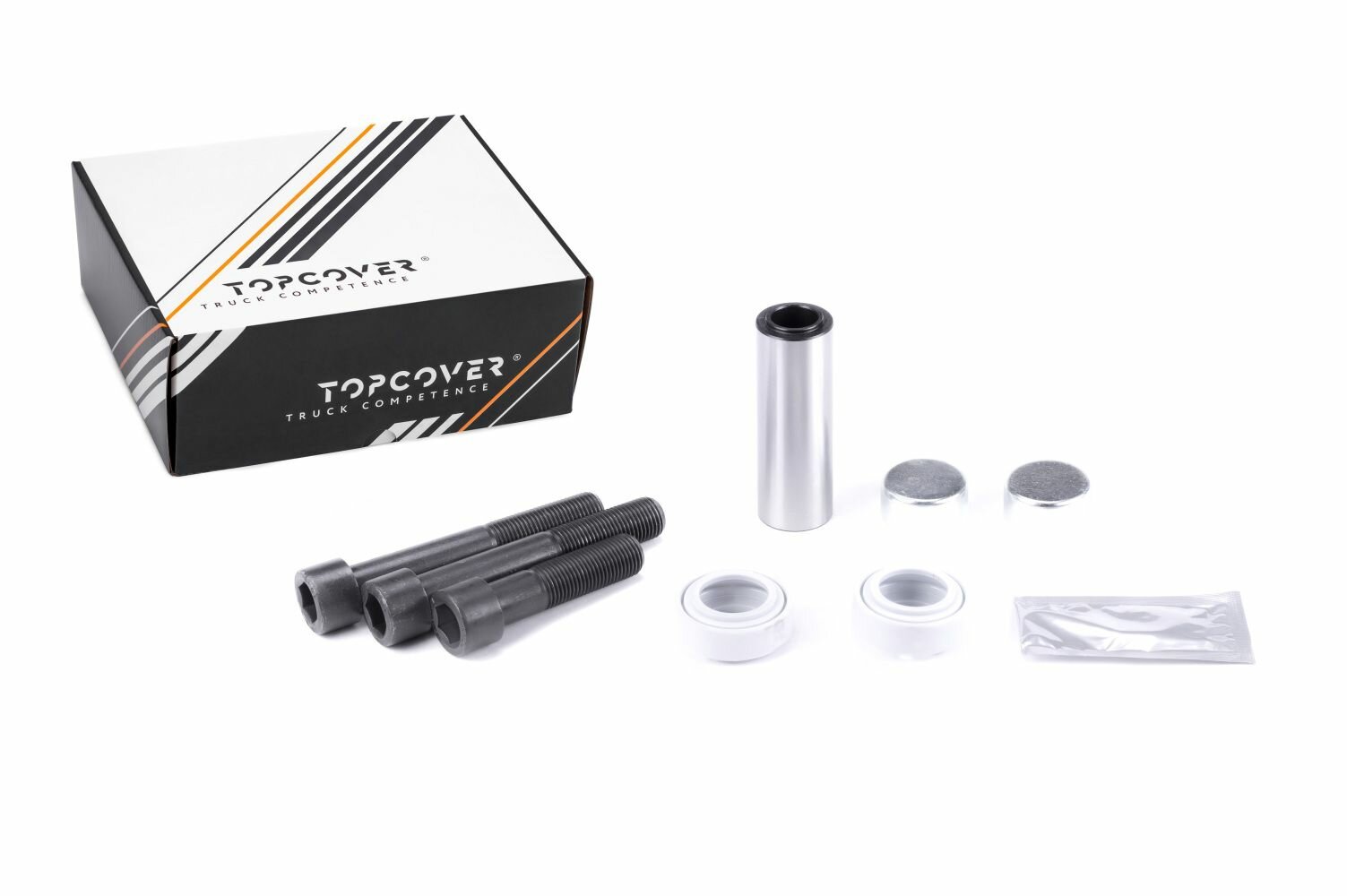 Направляющая суппорта комплект направляющая с пыльниками, подходит для Вольво FH FM Volvo Fh Fm, T08457003, TOPCOVER