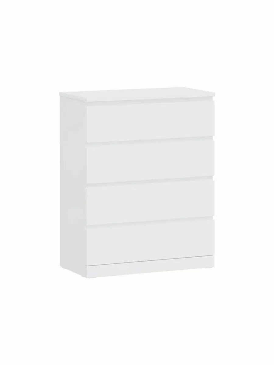 Комод для одежды Варма с ящиками 80.3х40х100.2 см, Белый