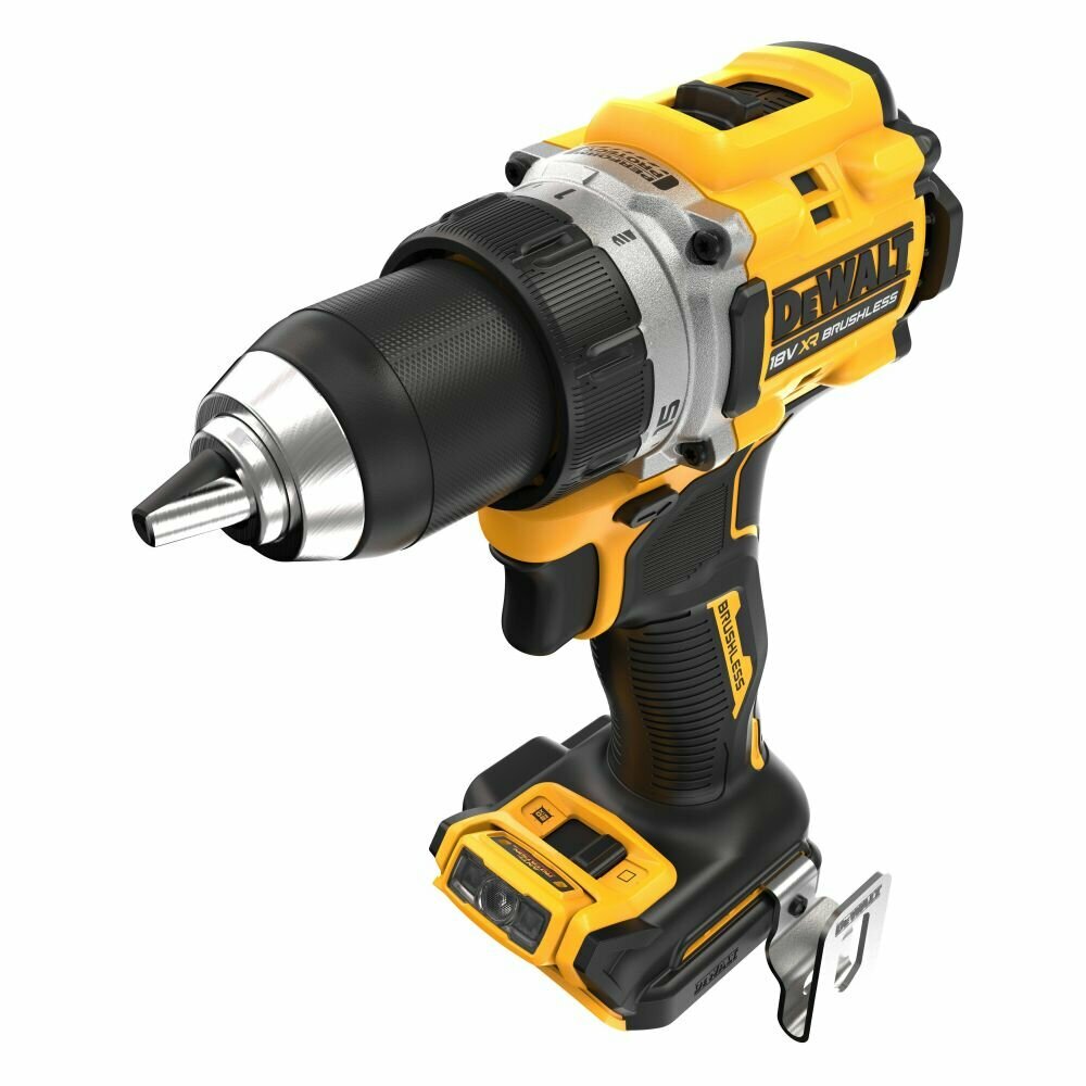 Дрель-шуруповерт аккумуляторная Dewalt 20 В XR 2 АКБ XR Li-Ion (DCD800D2T) желтый/черный