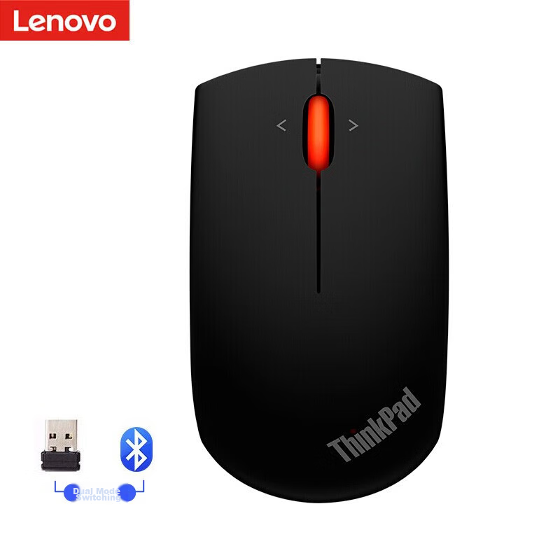 Компьютерная мышь Lenovo ThinkPad Wireless Bluetooth Dual-Mode, 4Y50Z21427, black