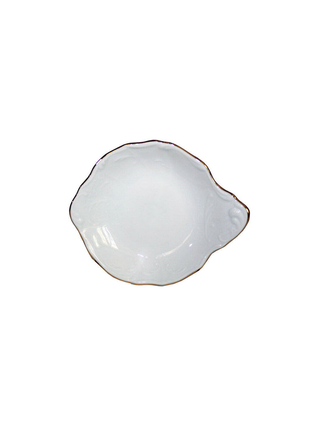 Розетка с ручкой, Bernadotte, декор "Отводка золото"