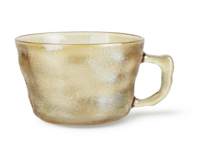 16513 FISSMAN Кружка 300 мл, цвет Коричневый (цветное стекло)