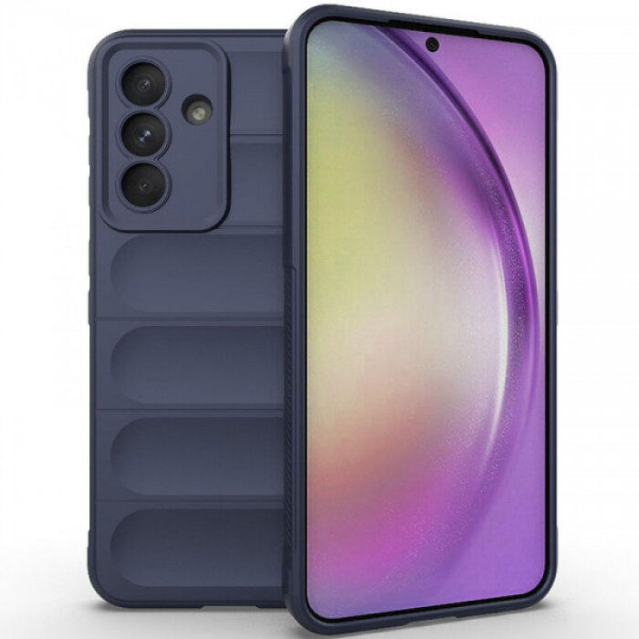 Flex Silicone Противоударный чехол для Samsung Galaxy A56 / A36 5G с защитой камеры и микрофиброй