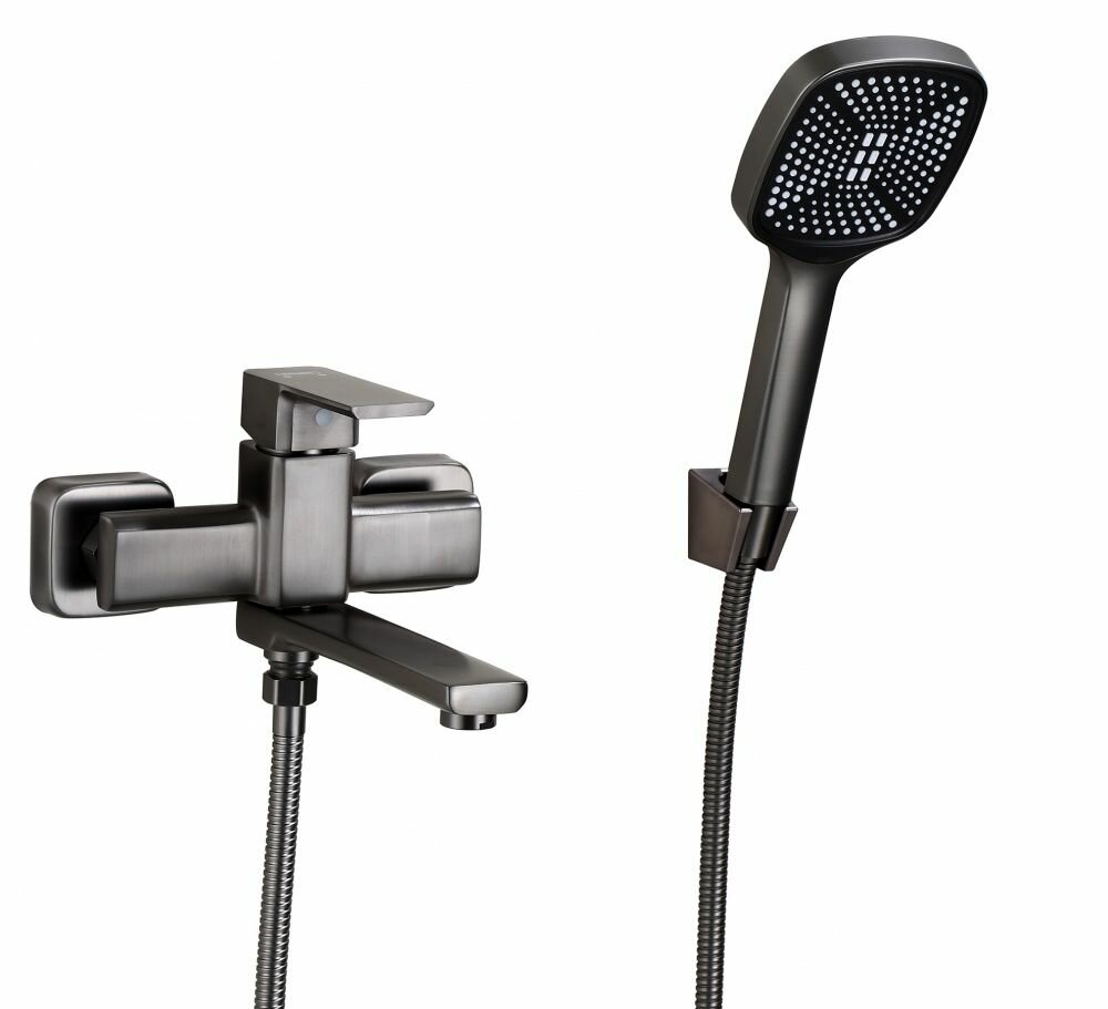 30010-P Смеситель для ванны (графит) HANSEN