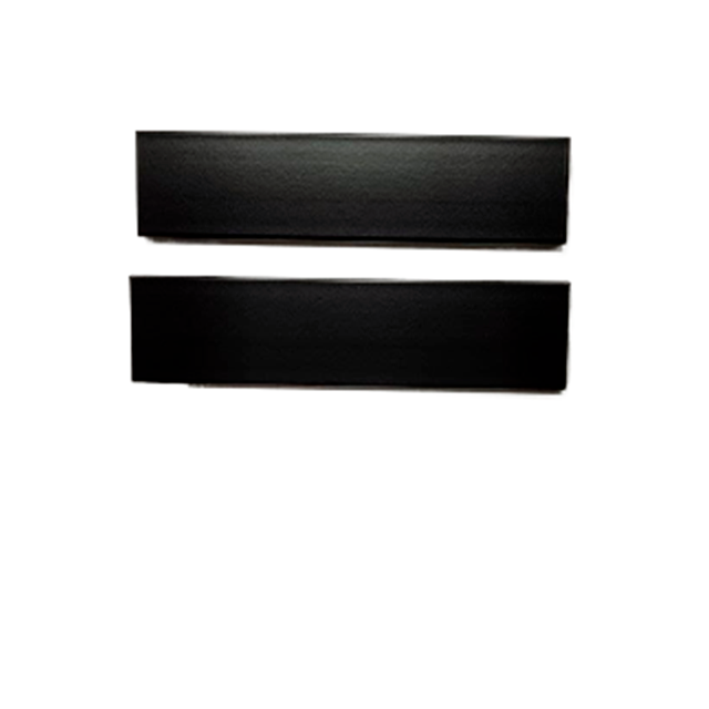 Ручка-профильная накладная 04 96/146 мм, чёрный матовый, 2 шт.