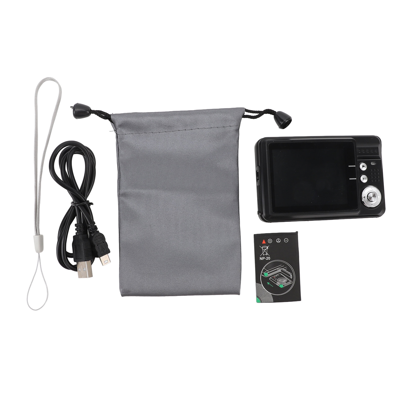 Цифровая Камера 48MP 4K 8-кратный Зум Anti Shake 2,7-дюймовый TFT-Дисплей Автофокусировка Auto Face Beauty Карман С Многоцветным Фильтром для студентов