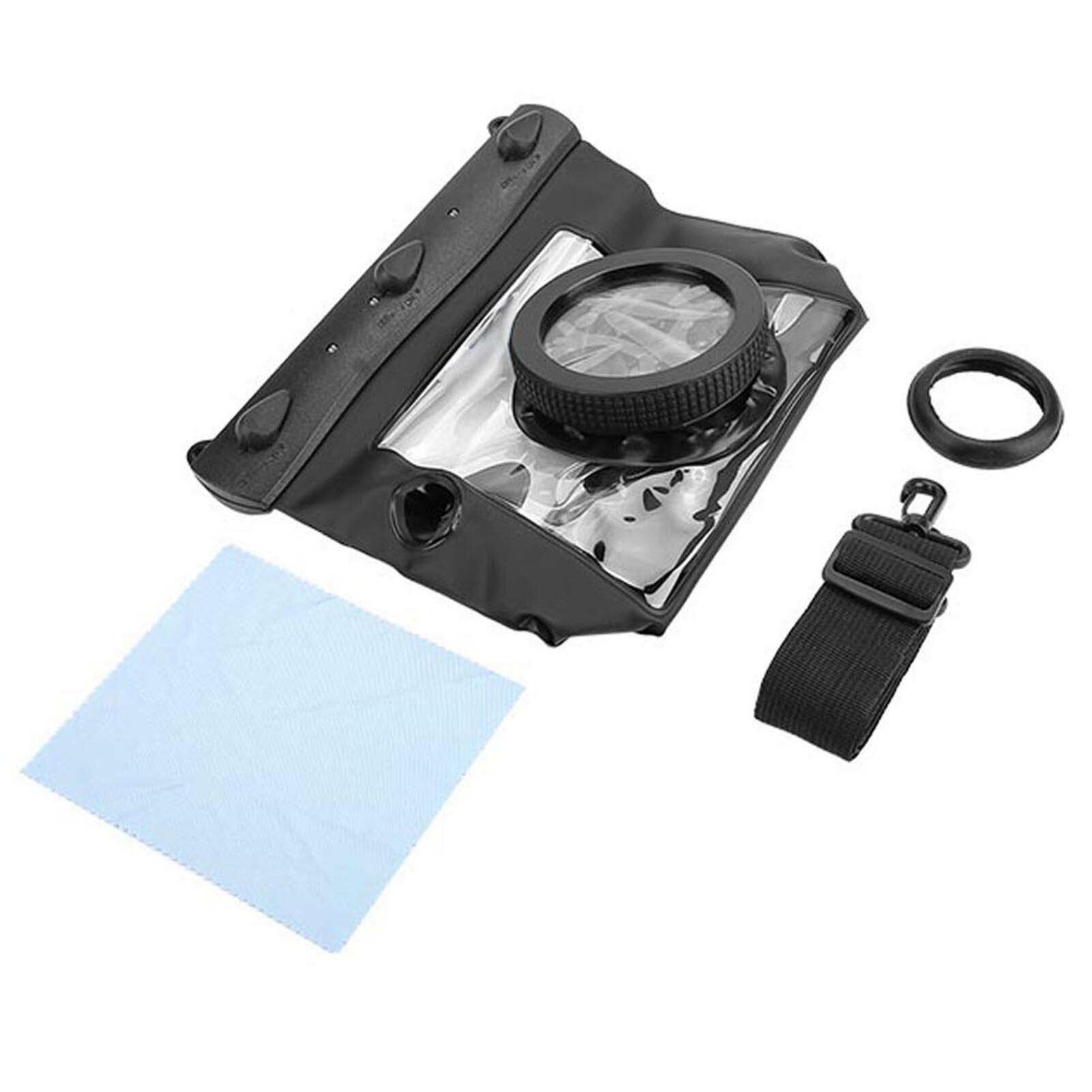 Водонепроницаемый чехол для подводной съемки Tteoobl 20M для цифровых зеркальных фотокамер Nikon, черный.