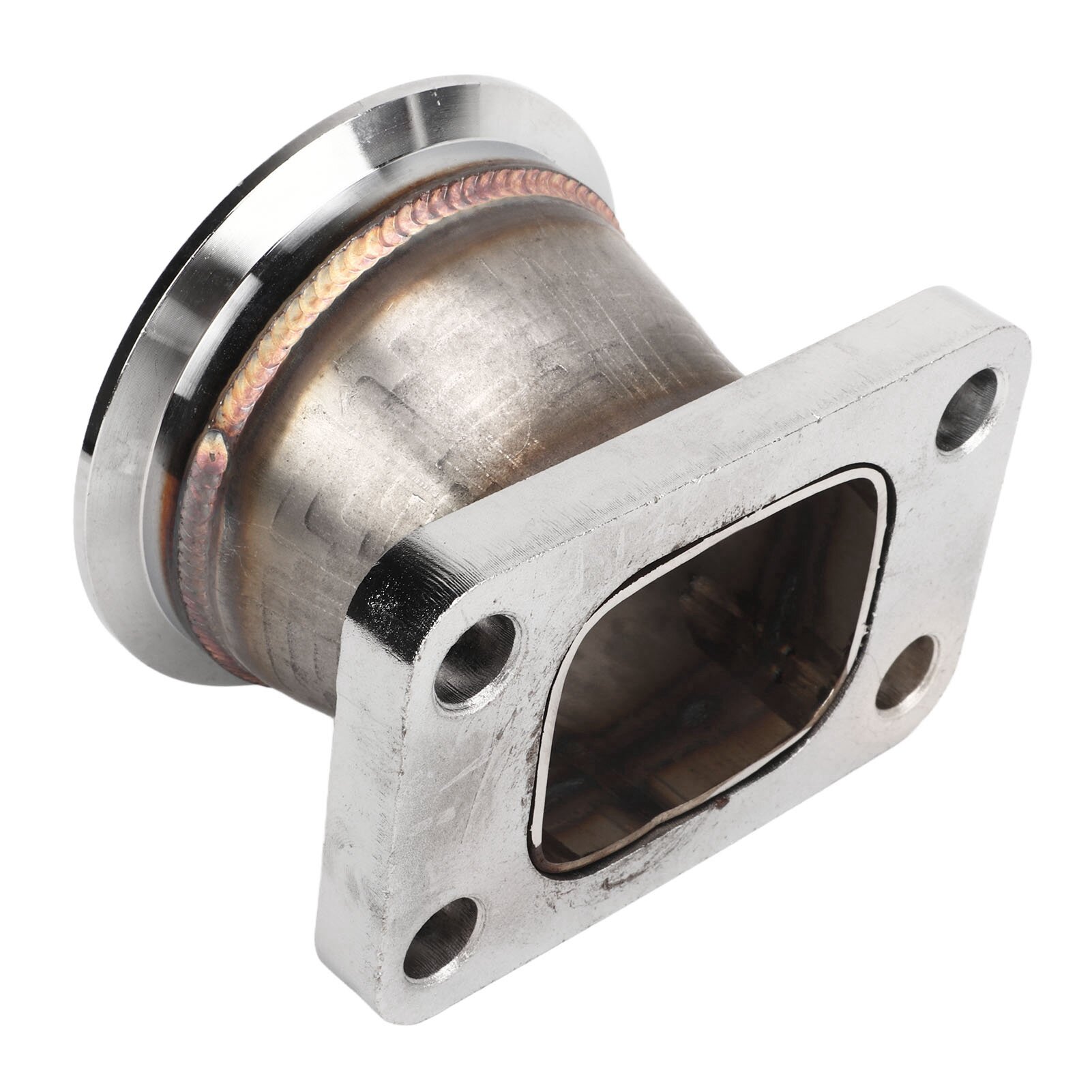 3-дюймовый V-Образный Фланцевый Адаптер Из Нержавеющей Стали, Защищенный От Ржавчины, Плавный Поток, Высокопрочный Автомобильный Аксессуар, Подходящий для T3 Turbo