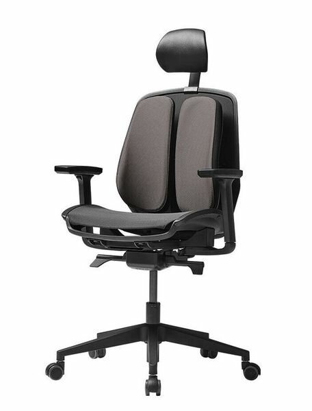 Ортопедическое кресло Duorest Alpha HBDA-M Black, Южная Корея