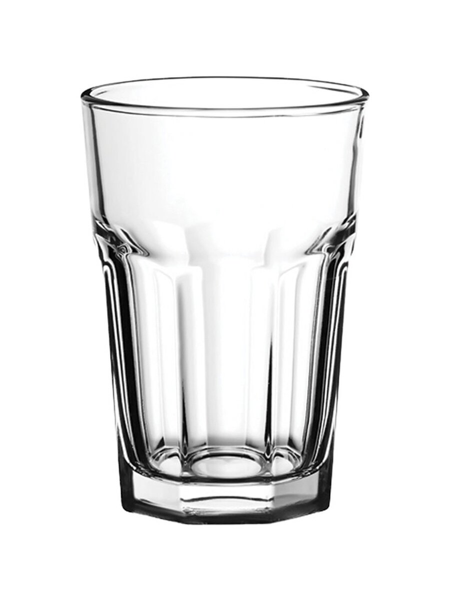 Хайбол "Касабланка", стакан - 6 шт. 350 мл, H - 12.2 см, D - 8.3 см.