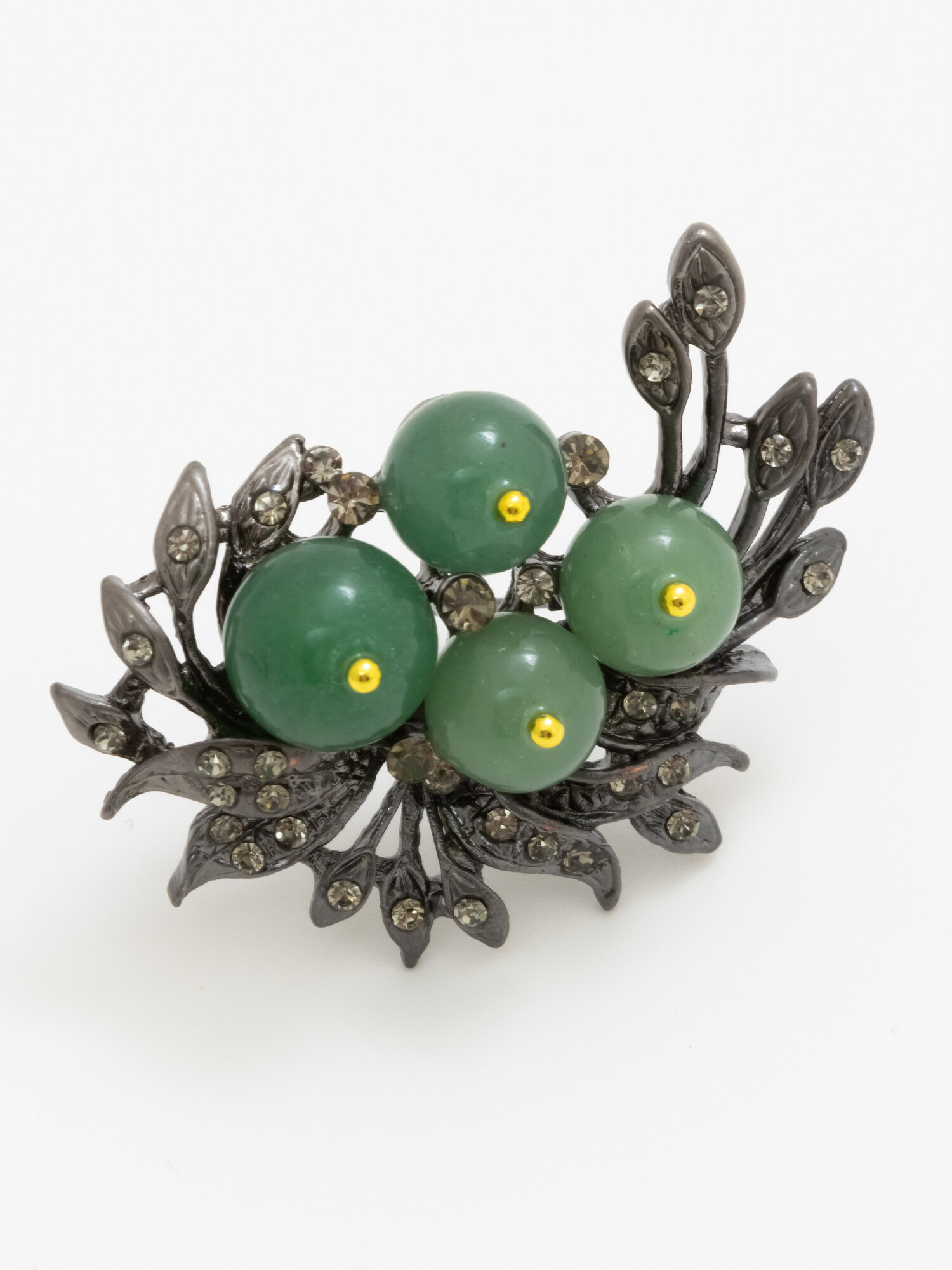 Брошь, кристалл, кварц