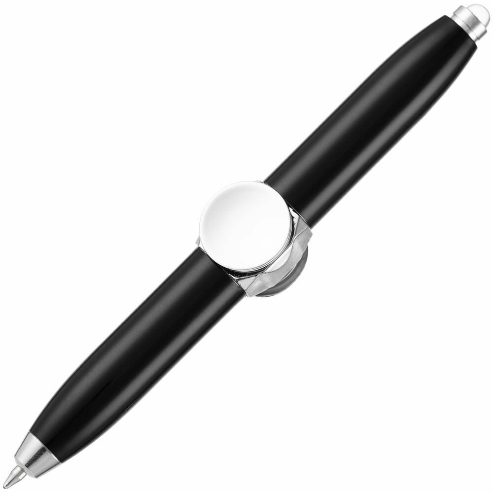 Ручка-спиннер Flipen с фонариком черная