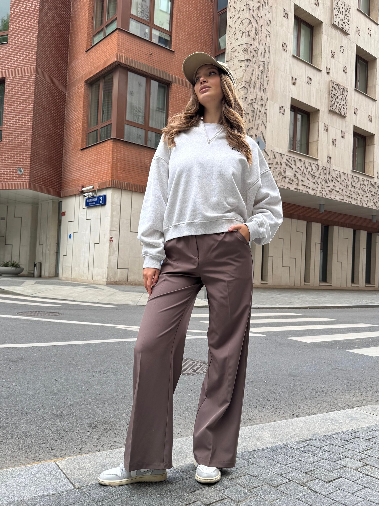 Брюки палаццо