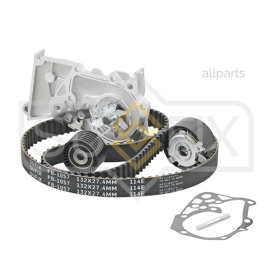 SUFIX FB1010K Комплект ремня ГРМ с водяным насосом LADA LARGUS