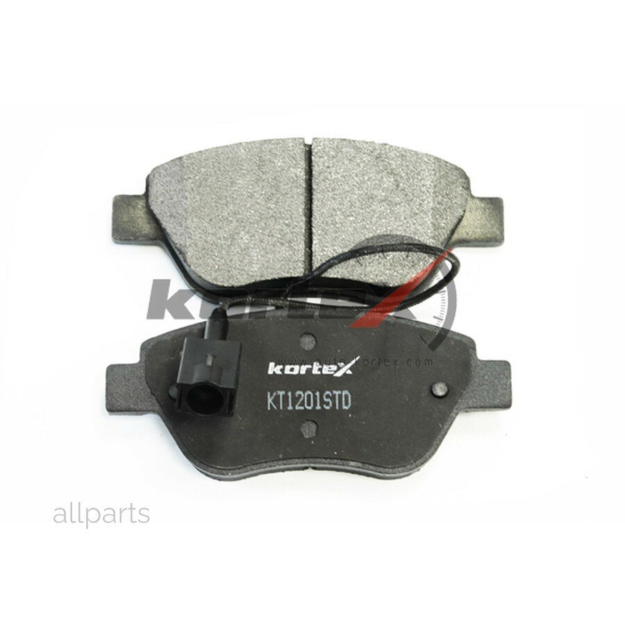KORTEX KT1201STD Колодки торм. пер.
