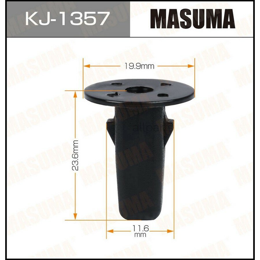 MASUMA KJ1357 клипса TOYOTA