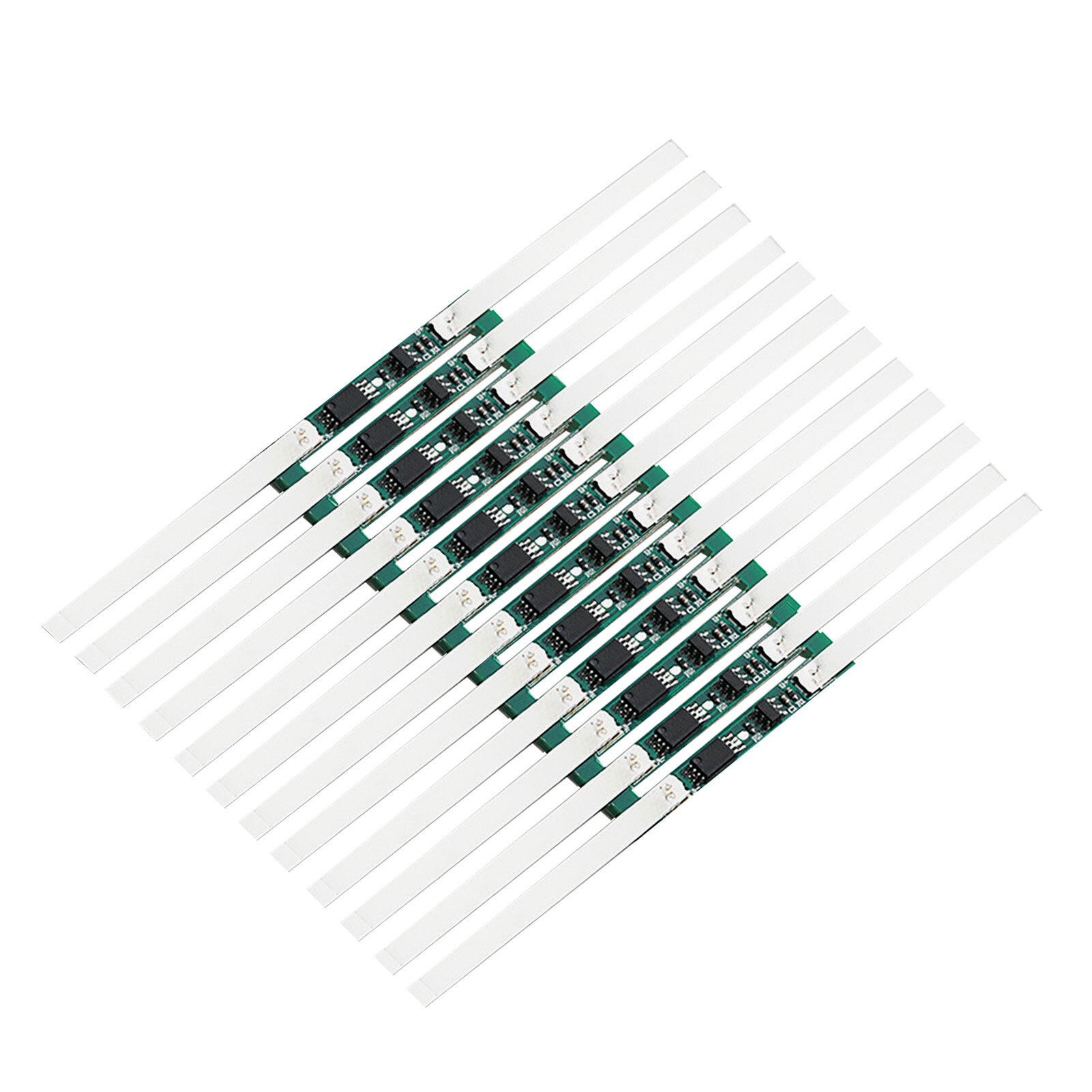 10pcs 3.7V Li Ion Battery Protection Board Accessory 2‑3A Current Nickel 18650 Over Discharge