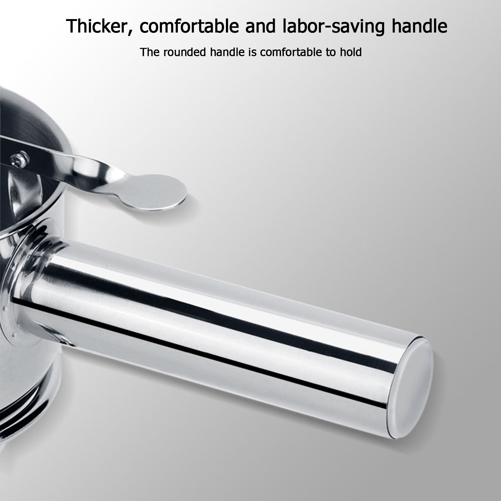 Воронка для диспенсера для блинов из нержавеющей стали, 1200 мл, коническая воронка большой емкости с ручкой для стойки, апертура 21 мм