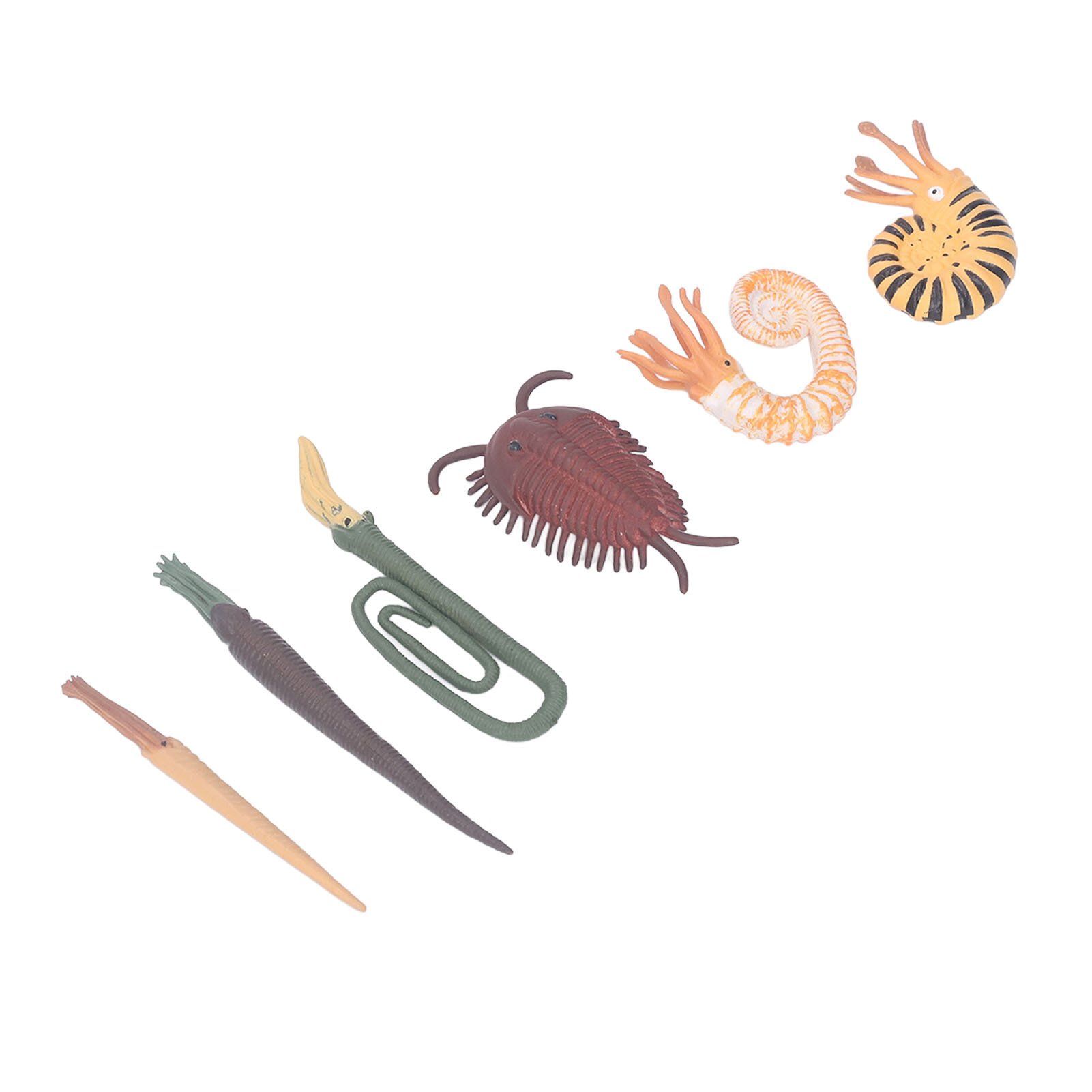 Игрушки Пресловутых Морских Животных Модели Древних Океанских Животных Миниатюрные Фигуры Коллекционные Декорации Морские BL 1114 Материал PVC Пакет Включает 6 Игрушек