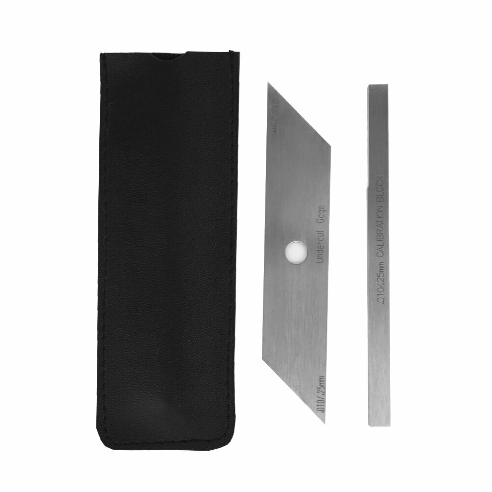 2 шт. калибровочных шаблона для подрезки, точный сварочный шаблон, контрольный шаблон из нержавеющей стали и калибровочный блок.