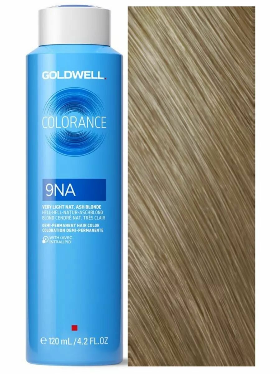 Goldwell Colorance 9NA очень светлый пепельный блондин, 120 мл