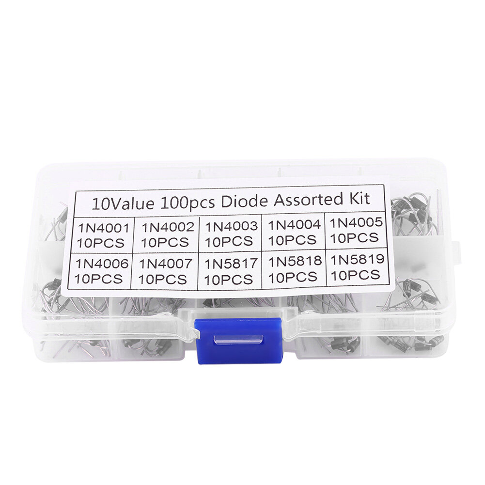 High Efficiency Rectifying Diodes Transparent Box Diode for Industrial Electronic Professionals Mechatronics Electronics